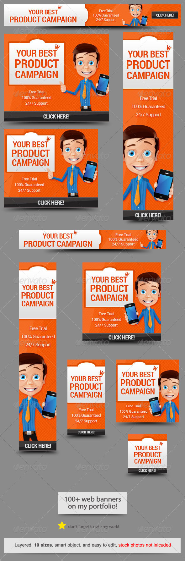 Business App Web Banner Design by admiral_adictus | GraphicRiver