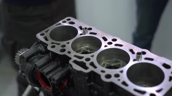 Open Car Engine Part, Stock Footage | VideoHive