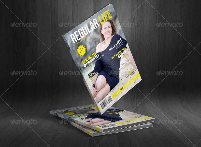 Regular Life Magazine Template - 40 Pages, Print Templates | GraphicRiver