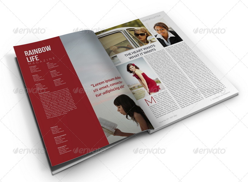 Regular Life Magazine Template - 40 Pages, Print Templates | GraphicRiver