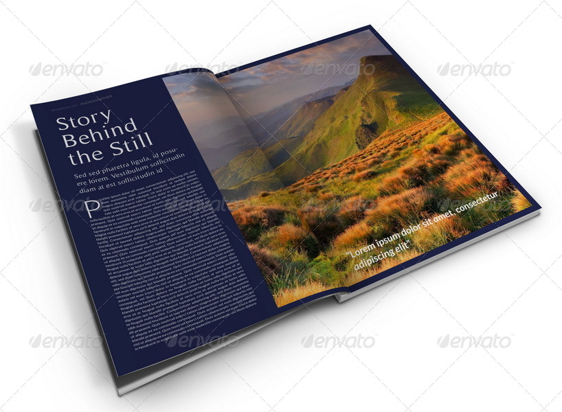 Regular Life Magazine Template - 40 Pages, Print Templates | GraphicRiver