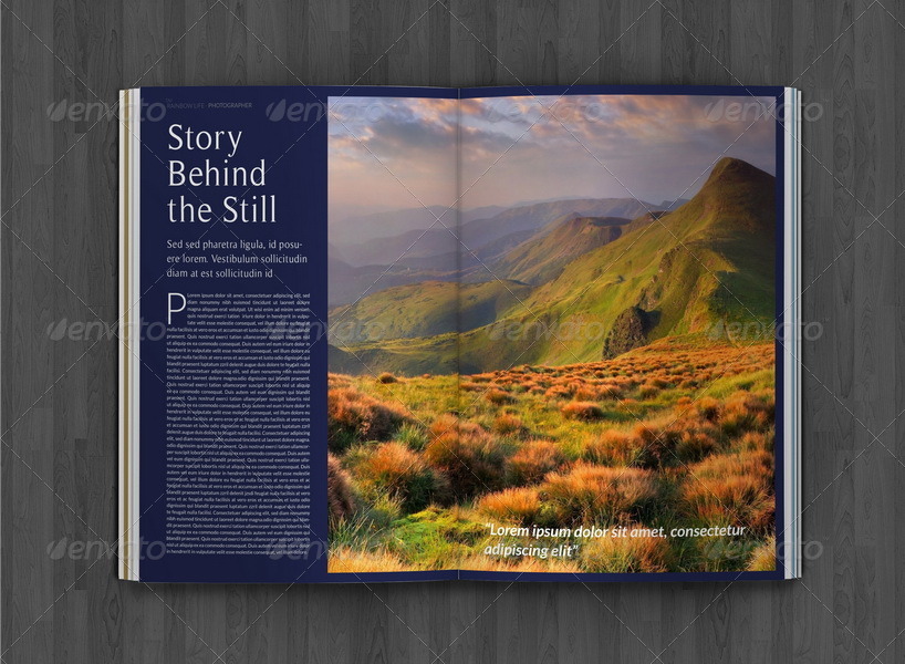 Regular Life Magazine Template - 40 Pages, Print Templates | GraphicRiver