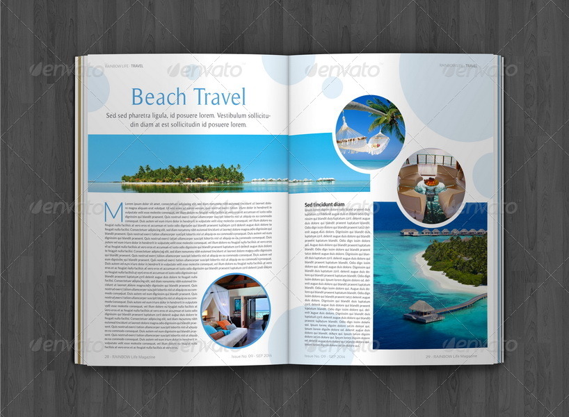 Regular Life Magazine Template - 40 Pages, Print Templates | GraphicRiver