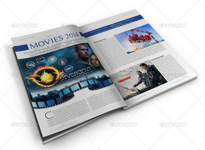 Regular Life Magazine Template - 40 Pages, Print Templates | GraphicRiver