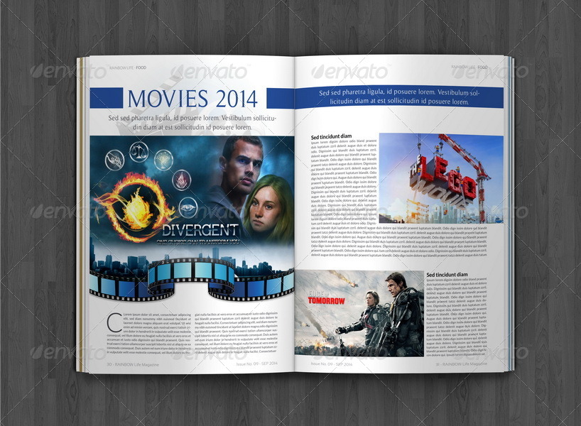 Regular Life Magazine Template - 40 Pages, Print Templates | GraphicRiver