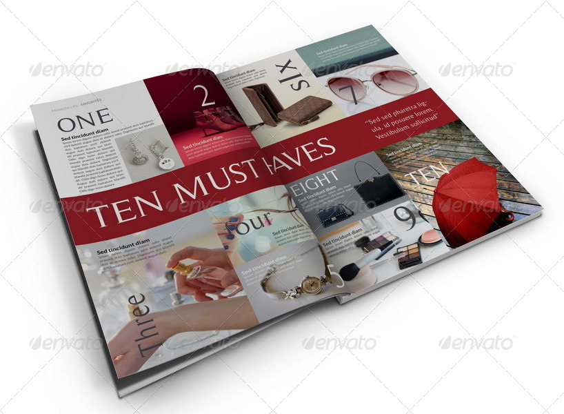 Regular Life Magazine Template - 40 Pages, Print Templates | GraphicRiver