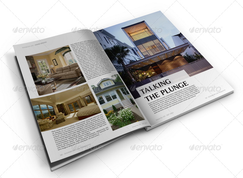 Regular Life Magazine Template - 40 Pages, Print Templates | GraphicRiver