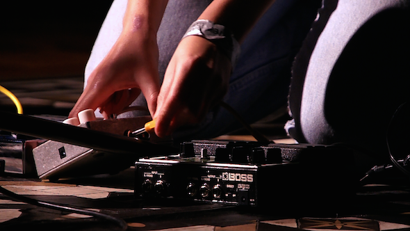 Setting Up For A Gig, Stock Footage | VideoHive