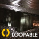 Night Raining Sidewalk - HD Loop, Stock Footage | VideoHive