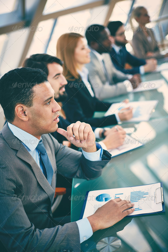 Business training Stock Photo by Pressmaster | PhotoDune