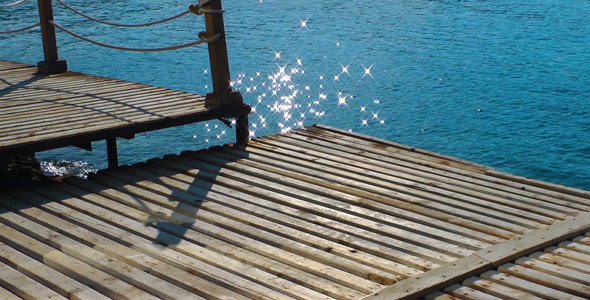 Seaside and Dock, Stock Footage | VideoHive