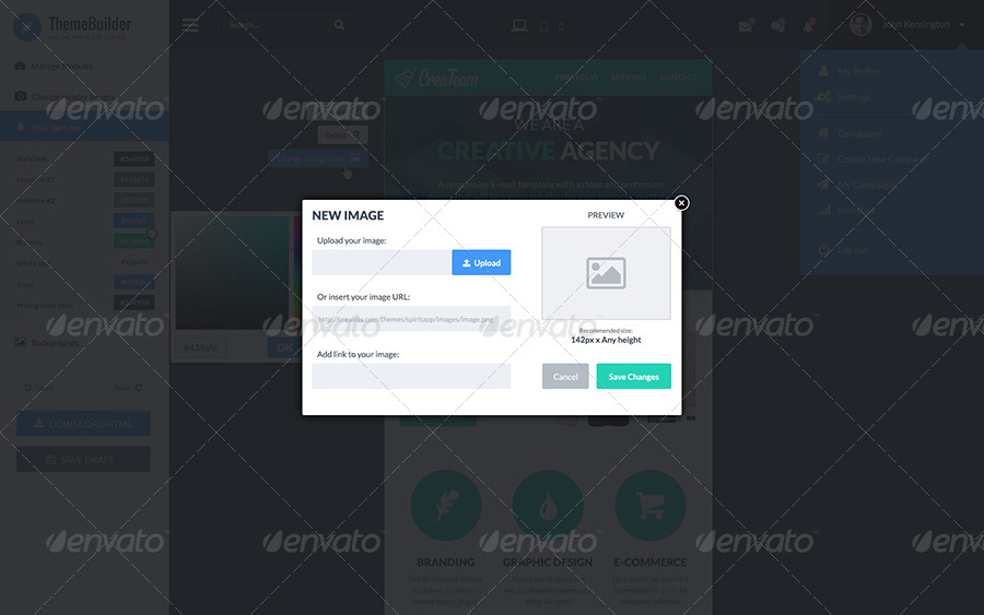 ThemeBuilder - Admin Dashboard UI Kit, Web Elements | GraphicRiver
