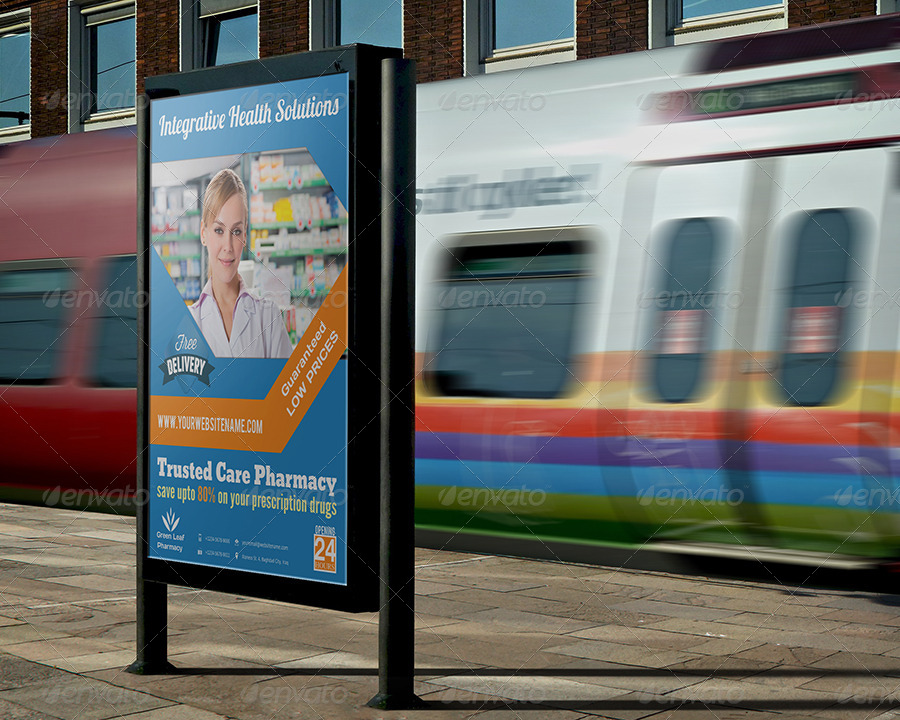 Pharmacy Poster Template Vol.2, Print Templates | GraphicRiver