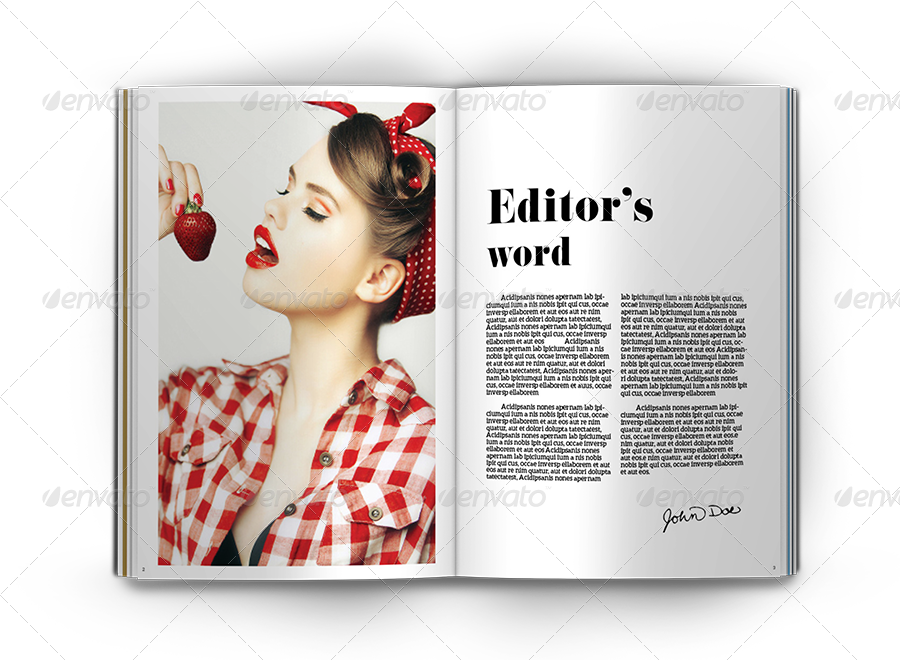 Life Magazine, Print Templates | GraphicRiver