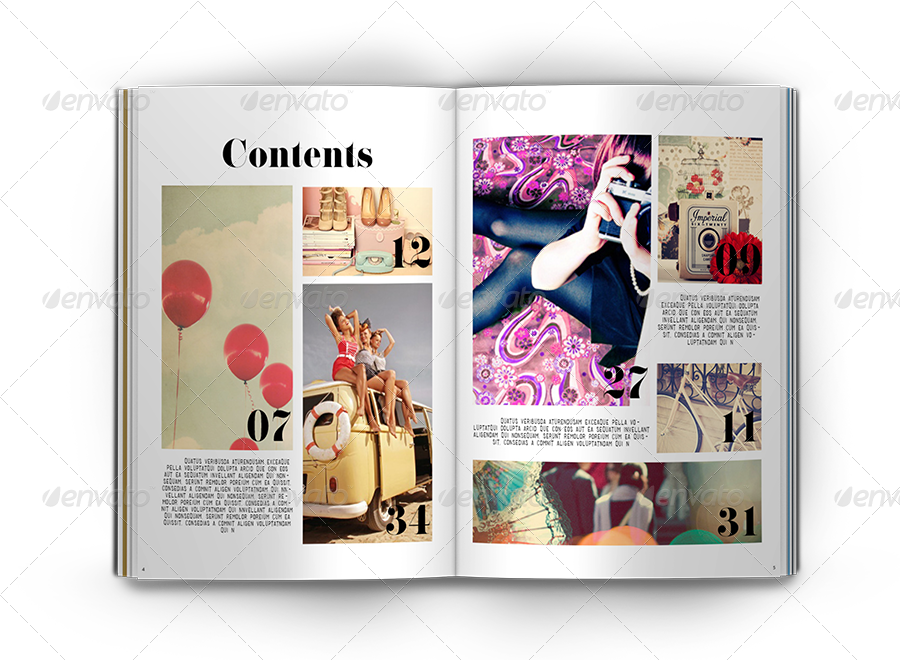 Life Magazine, Print Templates | GraphicRiver