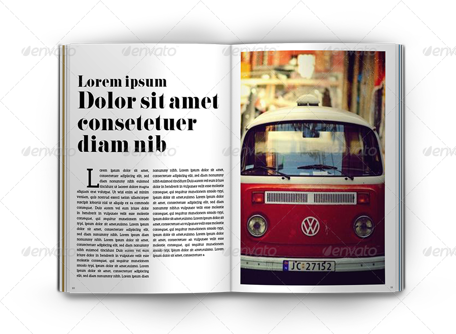 Life Magazine, Print Templates | GraphicRiver