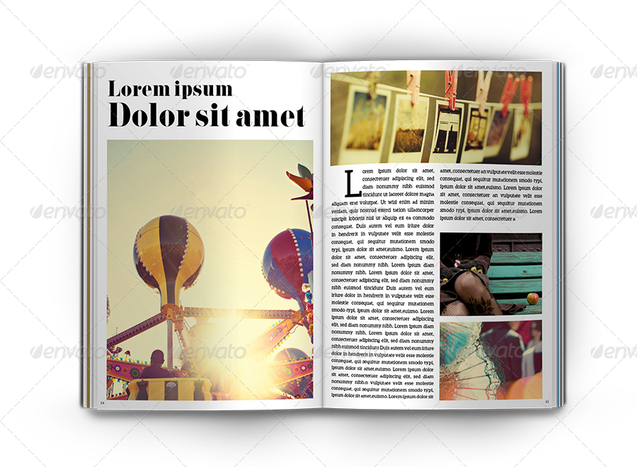 Life Magazine, Print Templates | GraphicRiver