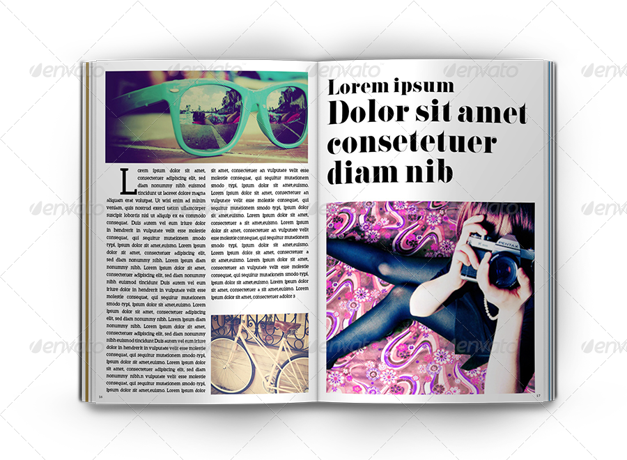 Life Magazine, Print Templates | GraphicRiver