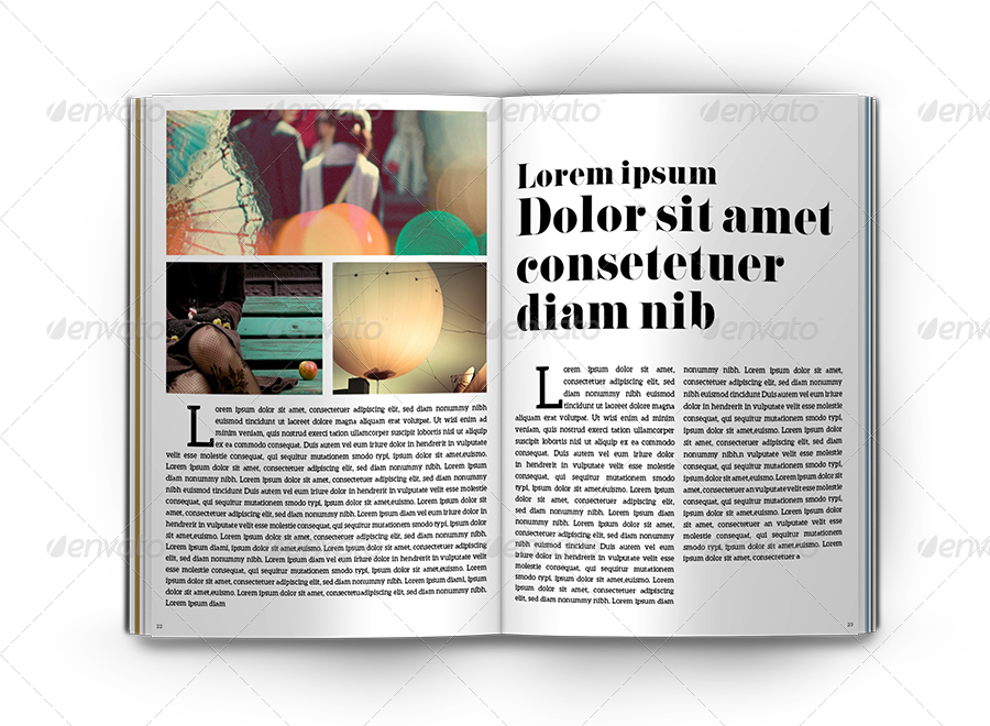 Life Magazine, Print Templates | GraphicRiver