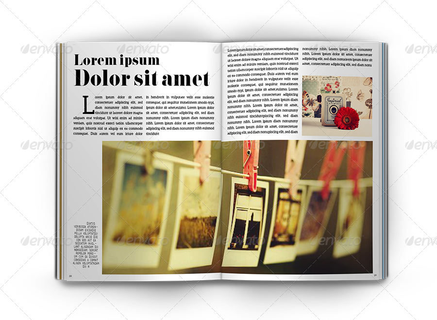 Life Magazine, Print Templates | GraphicRiver