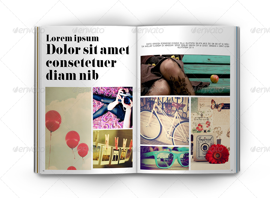 Life Magazine, Print Templates | GraphicRiver