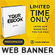 Ebook Web Banner Template, Web Elements | GraphicRiver