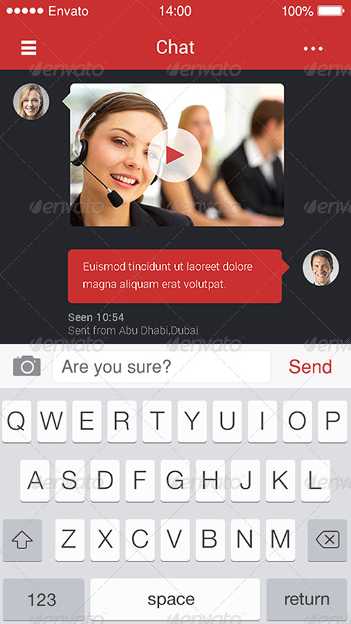 PHONE OS 8 Retina App UI Kit, Web Elements | GraphicRiver