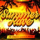 Summer Rave Flyer Template, Print Templates | GraphicRiver