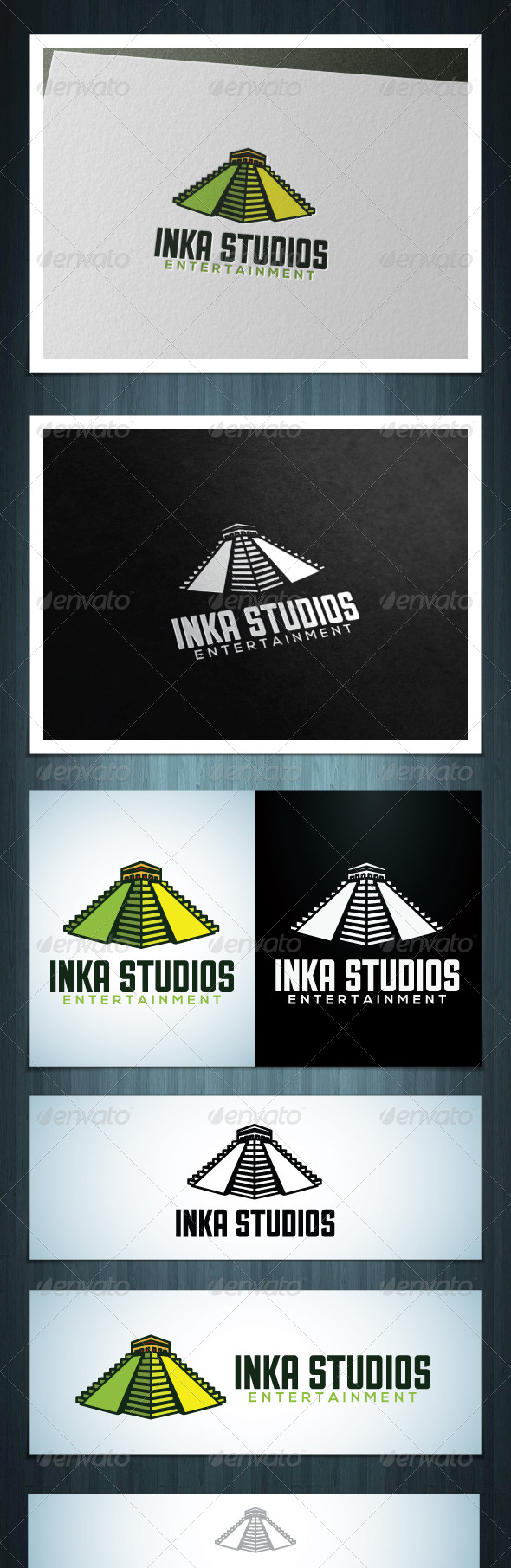 Inka Studios 2, Logo Templates | GraphicRiver
