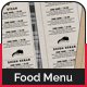 Classic Menu Template 5, Print Templates | GraphicRiver