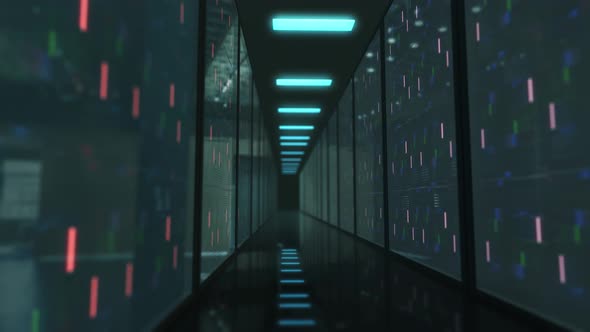 4k Server Room, Motion Graphics | VideoHive