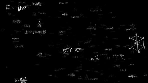 Math Formulas and Equation, Motion Graphics | VideoHive