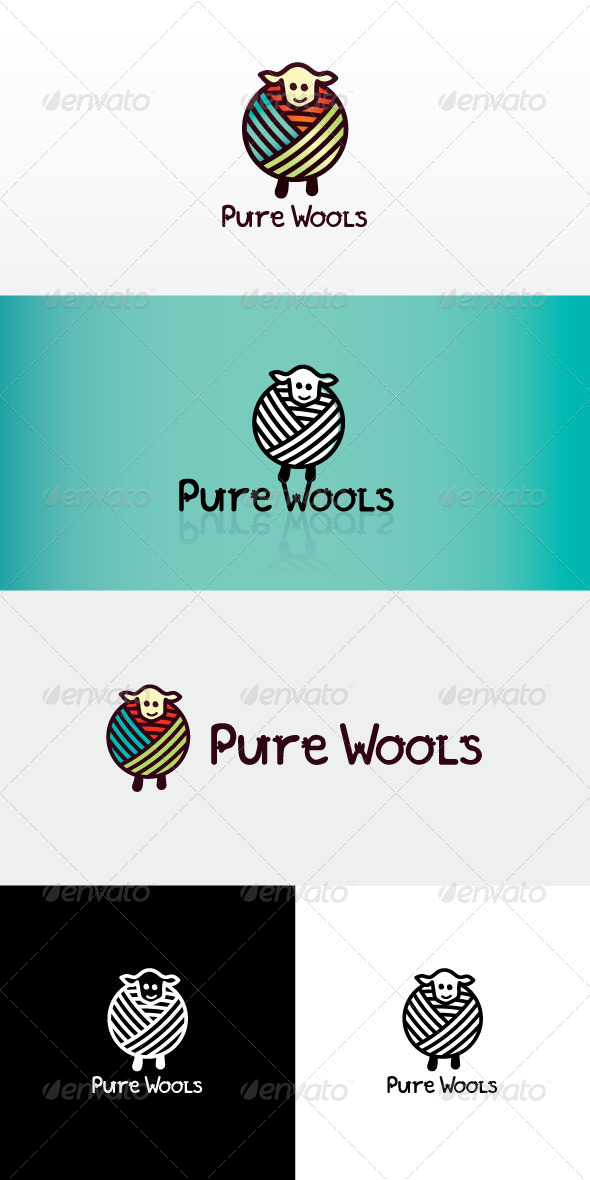Pure New Wool Logo
