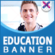 Education Institute Banners, Web Elements | GraphicRiver