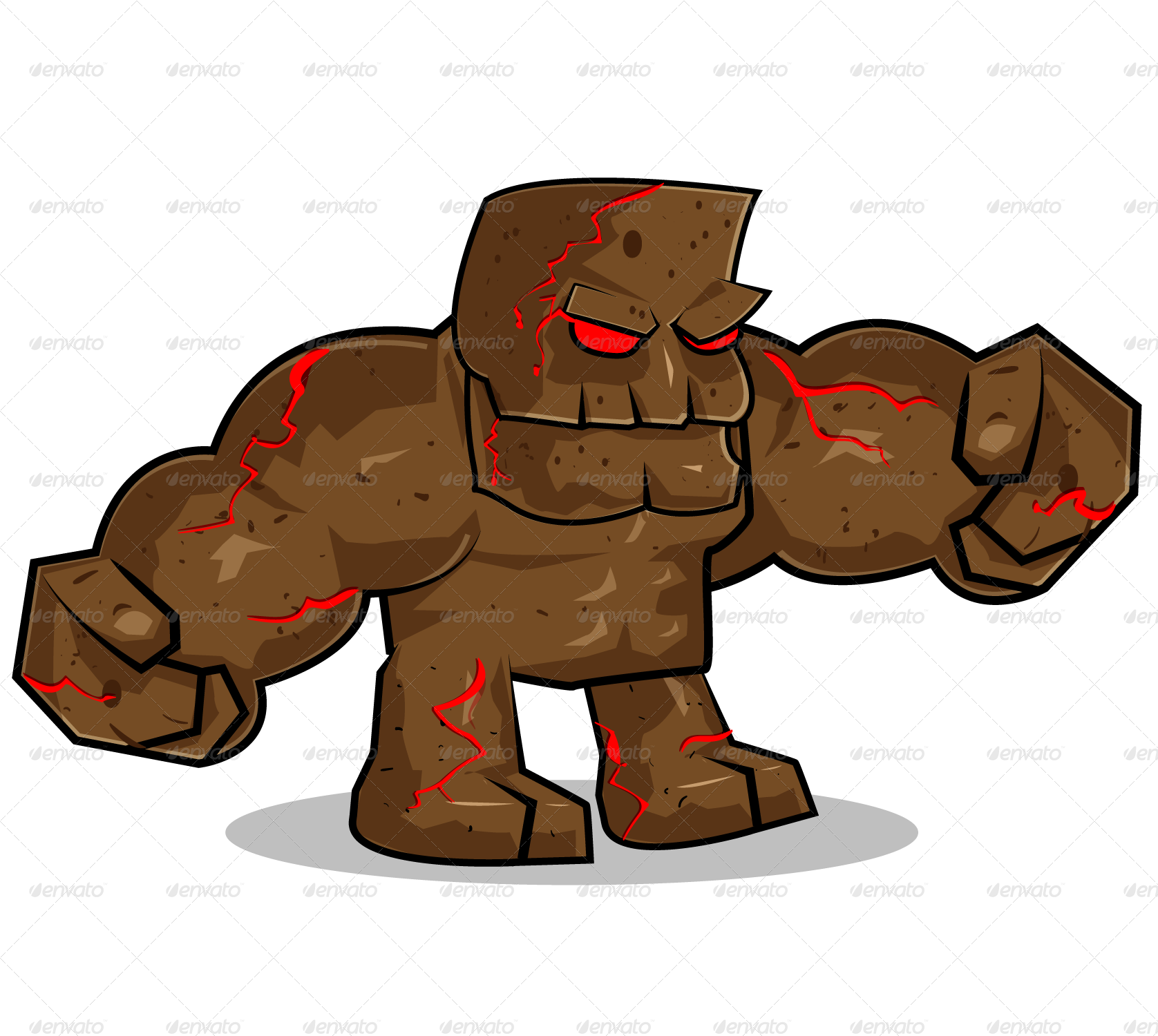 Giant Stone Monster , Vectors | GraphicRiver