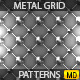 7 Metal Grid Tileable Transparent Patterns, Add-ons | GraphicRiver