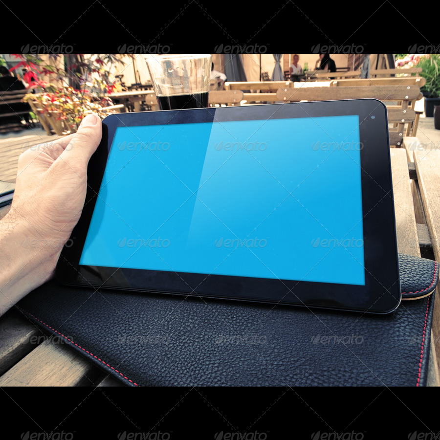 PhotoRealistic Tablet Mock Up, Graphics | GraphicRiver