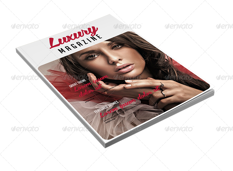Luxury Magazine by crew55design | GraphicRiver