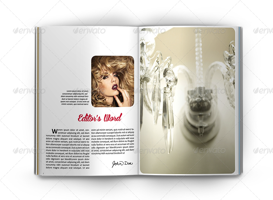 Luxury Magazine, Print Templates | GraphicRiver