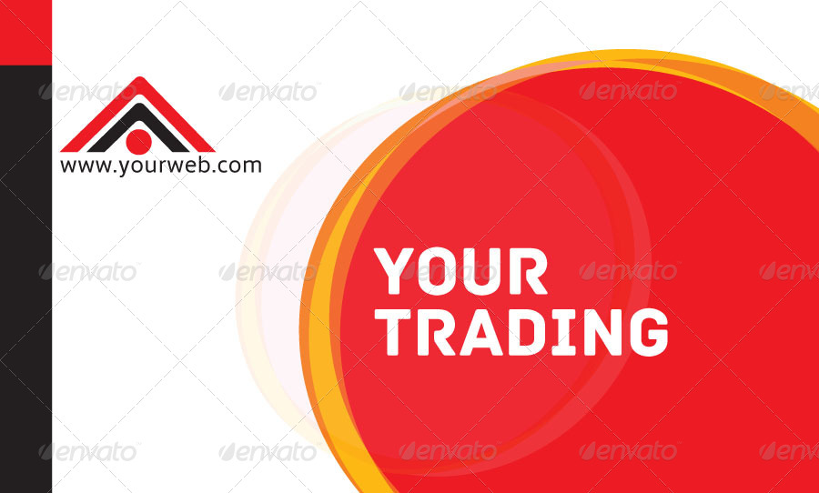 Your Trading Corporate Business Cards, Print Templates | GraphicRiver