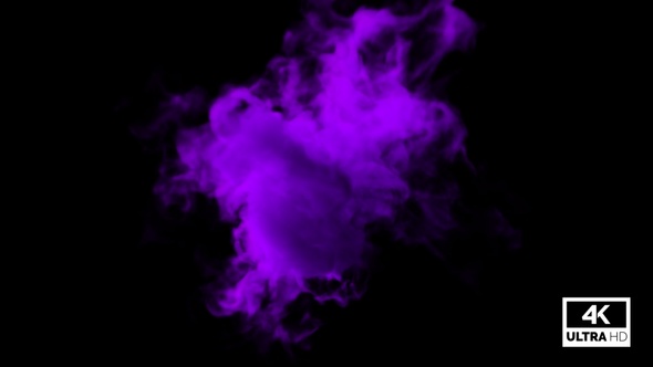 Flow Of Purple Smoke, Motion Graphics | VideoHive