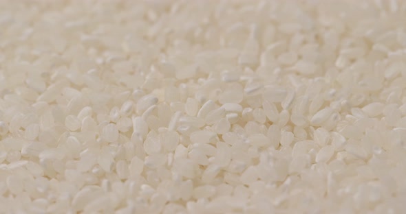 White Rice Dried and Uncooked , Stock Footage | VideoHive
