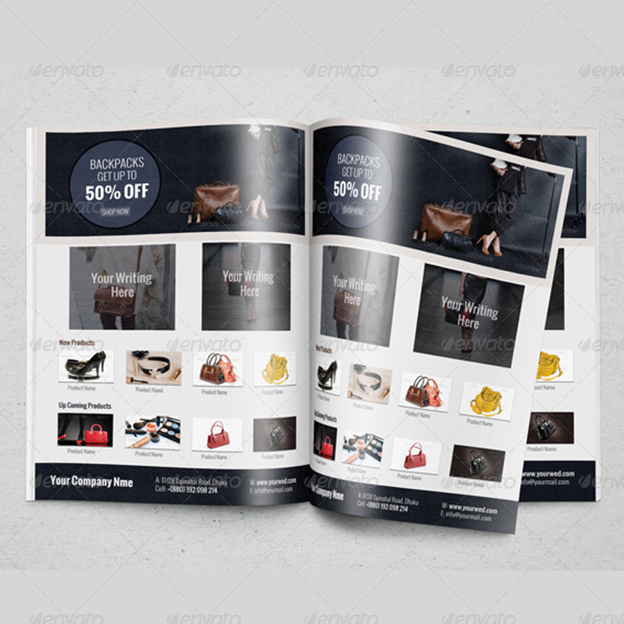 Product Promotion Flyer Poster Magazine Template, Print Templates ...
