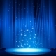 Blue Stage with Spotlight, Vectors | GraphicRiver