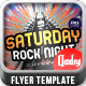 Saturday Rock Night, Print Templates | GraphicRiver