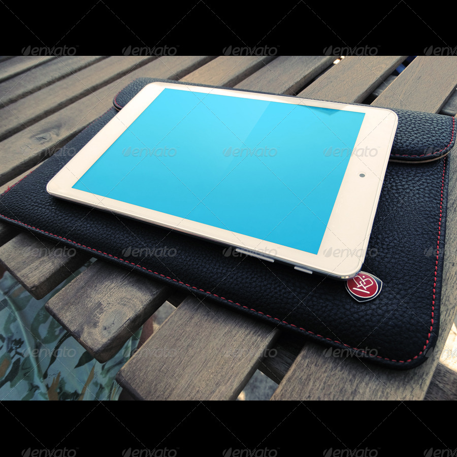 Photorealistic White Tablet Mock Up, Graphics | GraphicRiver