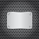 Metal Label Grid Background, Vectors | GraphicRiver