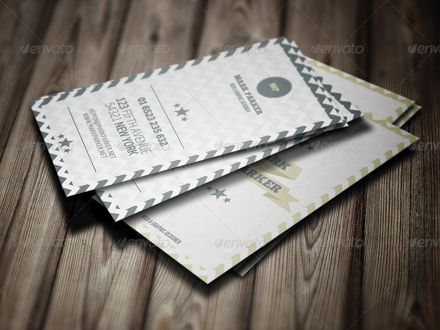 Retro Star Business Card, Print Templates | GraphicRiver