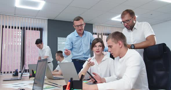 Office Staff Working on the Project, Stock Footage | VideoHive