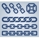 Set of Chain Icons, Vectors | GraphicRiver